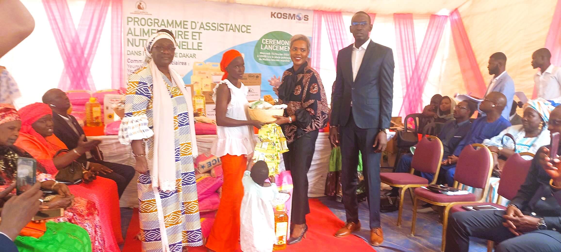 Lancement du programme d’assistance alimentaire et nutritionnelle à Malika, Dakar - CNDN